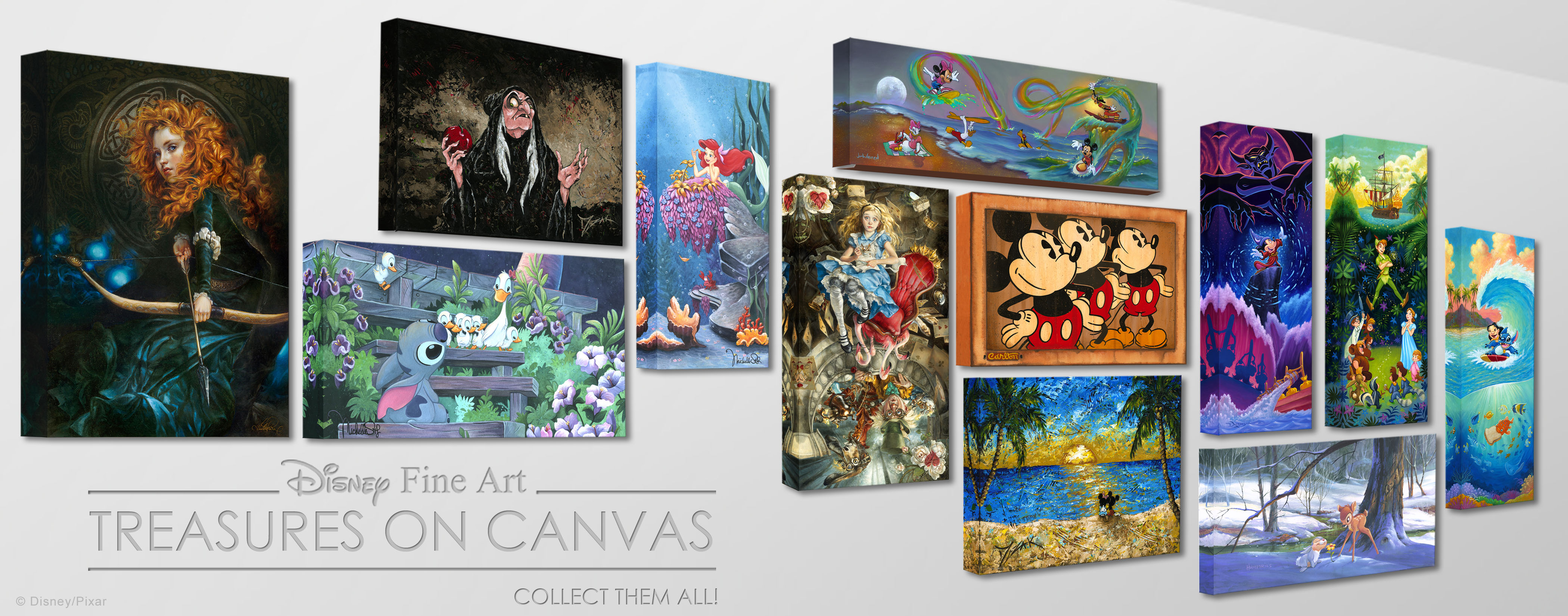 Disney Treasures on Canvas - LightHouse Galleries