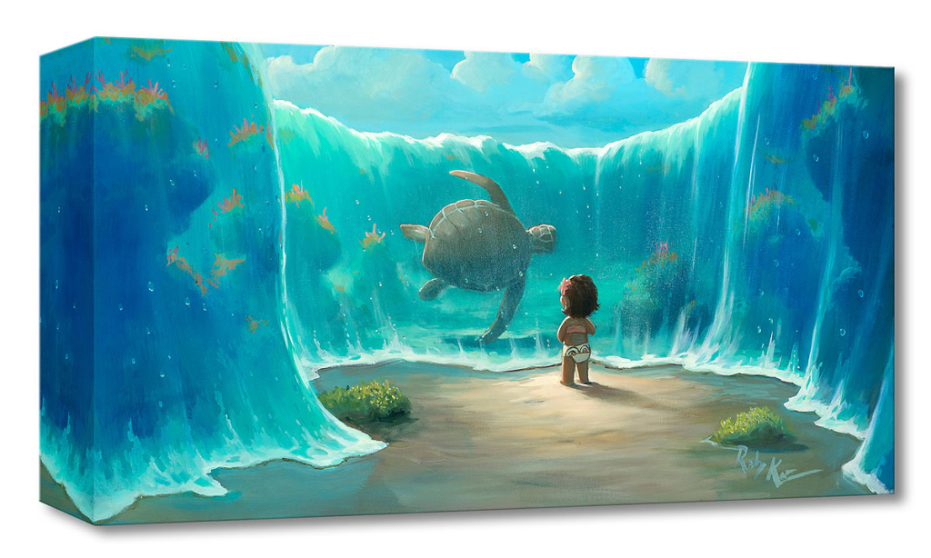 Moana’s New Friend 10X20 - LightHouse Galleries
